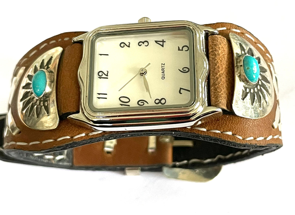 Navajo sterling silver watch – Jessie Western